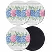 Bunny Easter Coasters Set of 6, Absorbent Coasters for Drinks, Pastoral ...