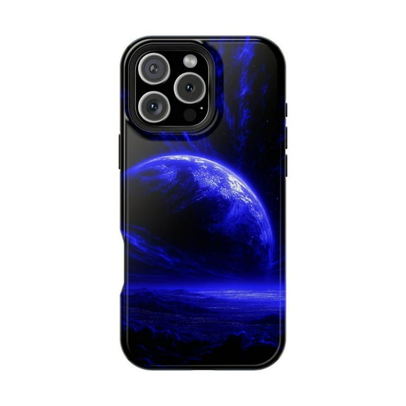 Blue Planet Galactic Deep Space Abstract Phone Case for 11 12 13 14 15 16 17 Pro Max - Walmart.com