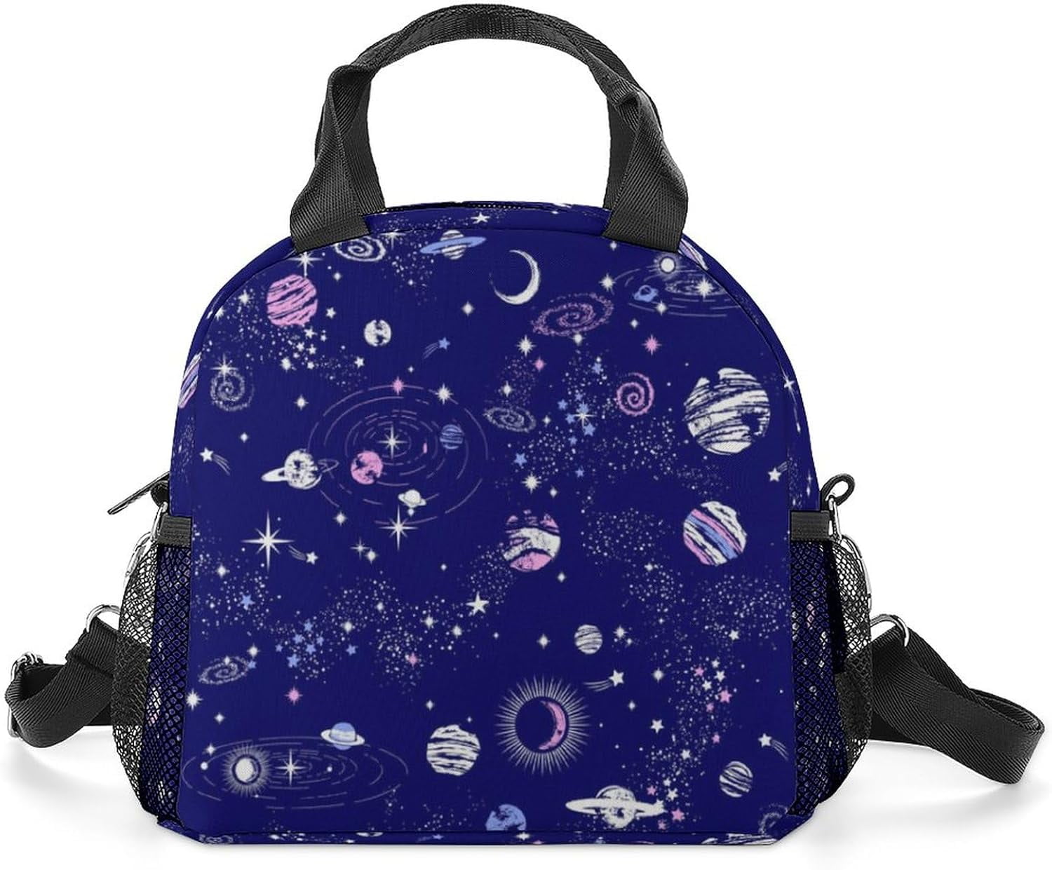 Blue Planet, Outer Space Portable Lunch Bag Reusable Lunch Tote ...