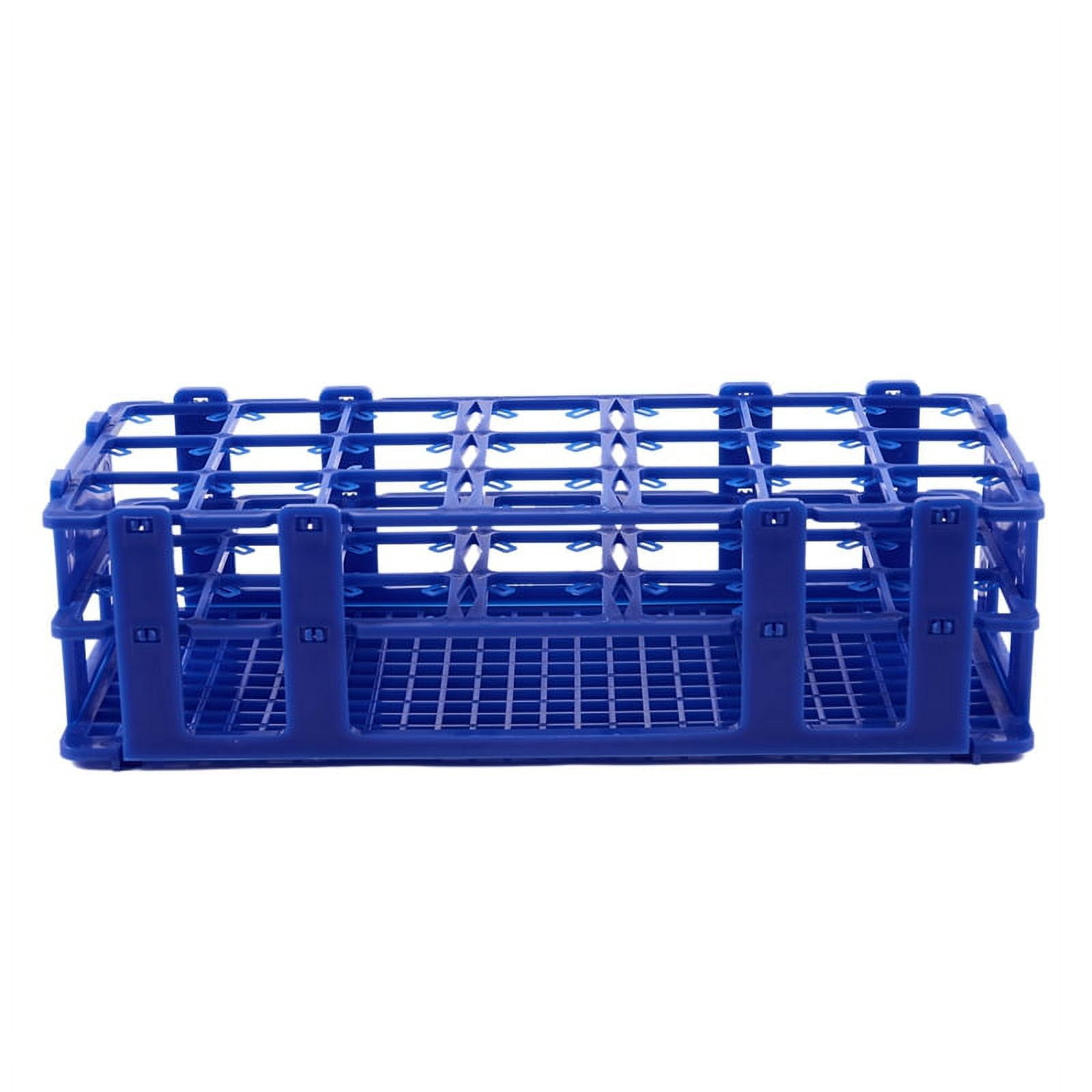 Blue Plastic 21 Holes Box Rack Holder for 50ML Centrifuge Tubes ...
