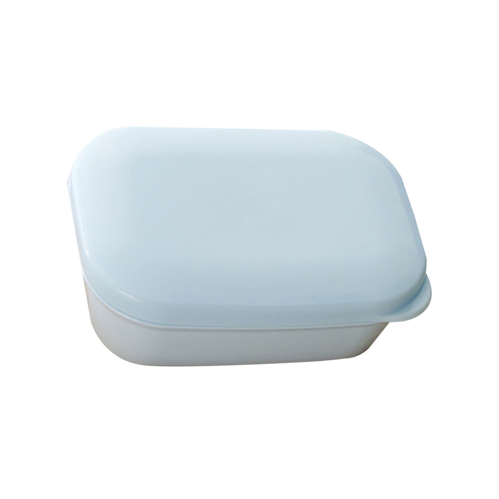 Blue Plastic Soap Dish B, Double Layer Drainage Tray, Bathroom Bar Soap ...