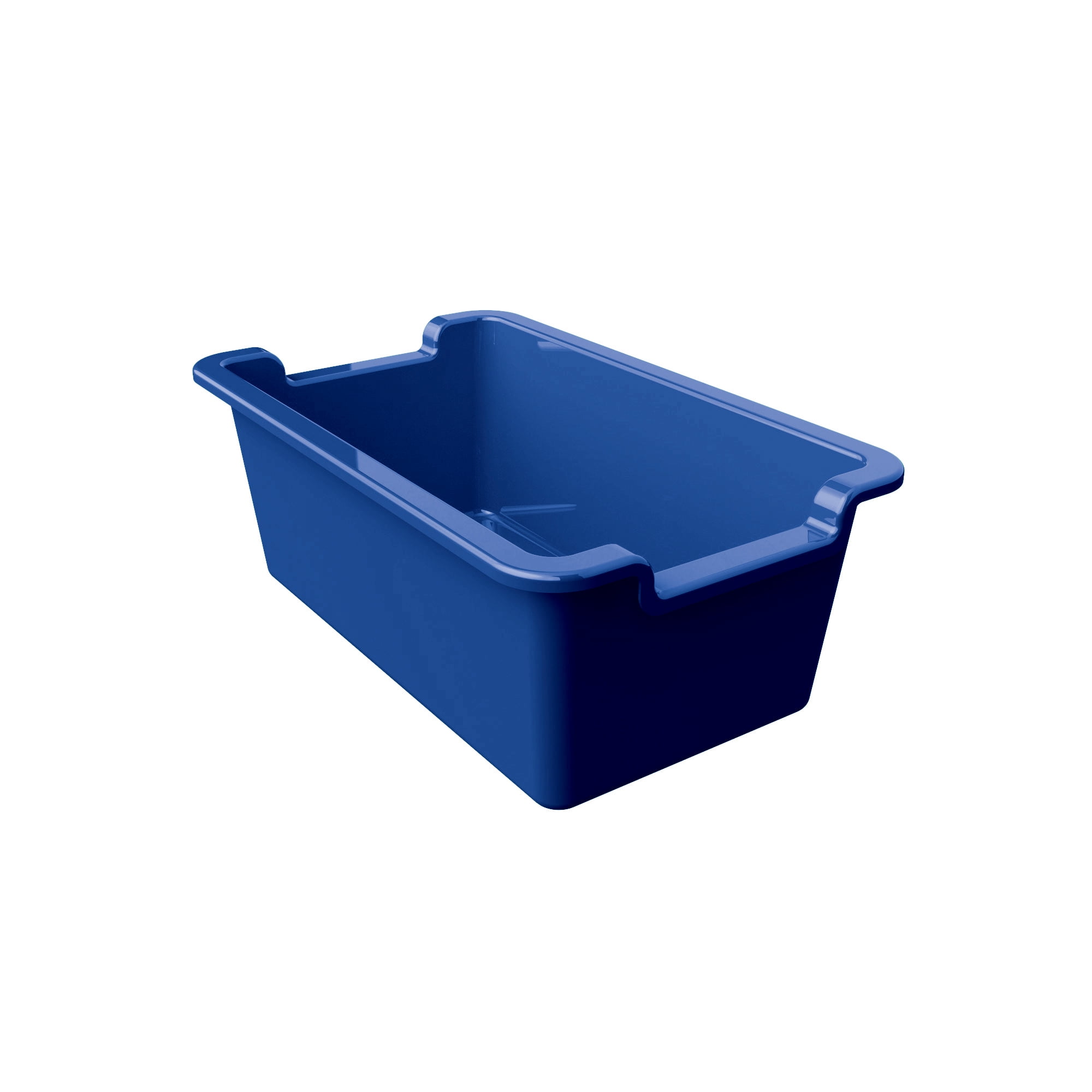 Creatology Blue Plastic Storage Bin - 12 Pack Organization Containers ...