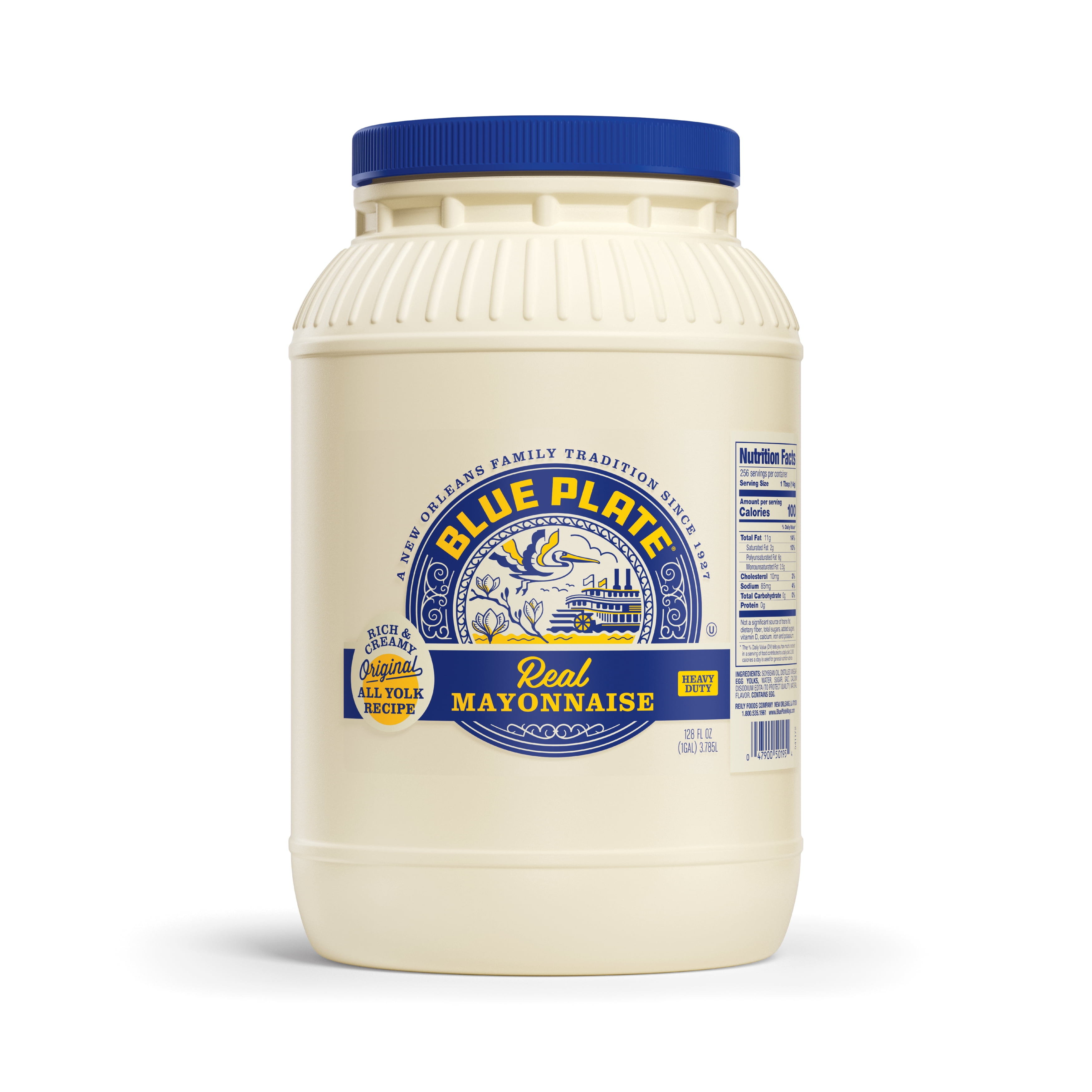 Blue Plate Real Mayonnaise, 128 fl oz Plastic Jar - Walmart.com