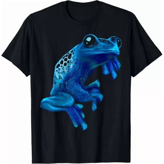 Blue Poison Dart Frog Colored Exotic Animal Amphibian Pet - Walmart.com