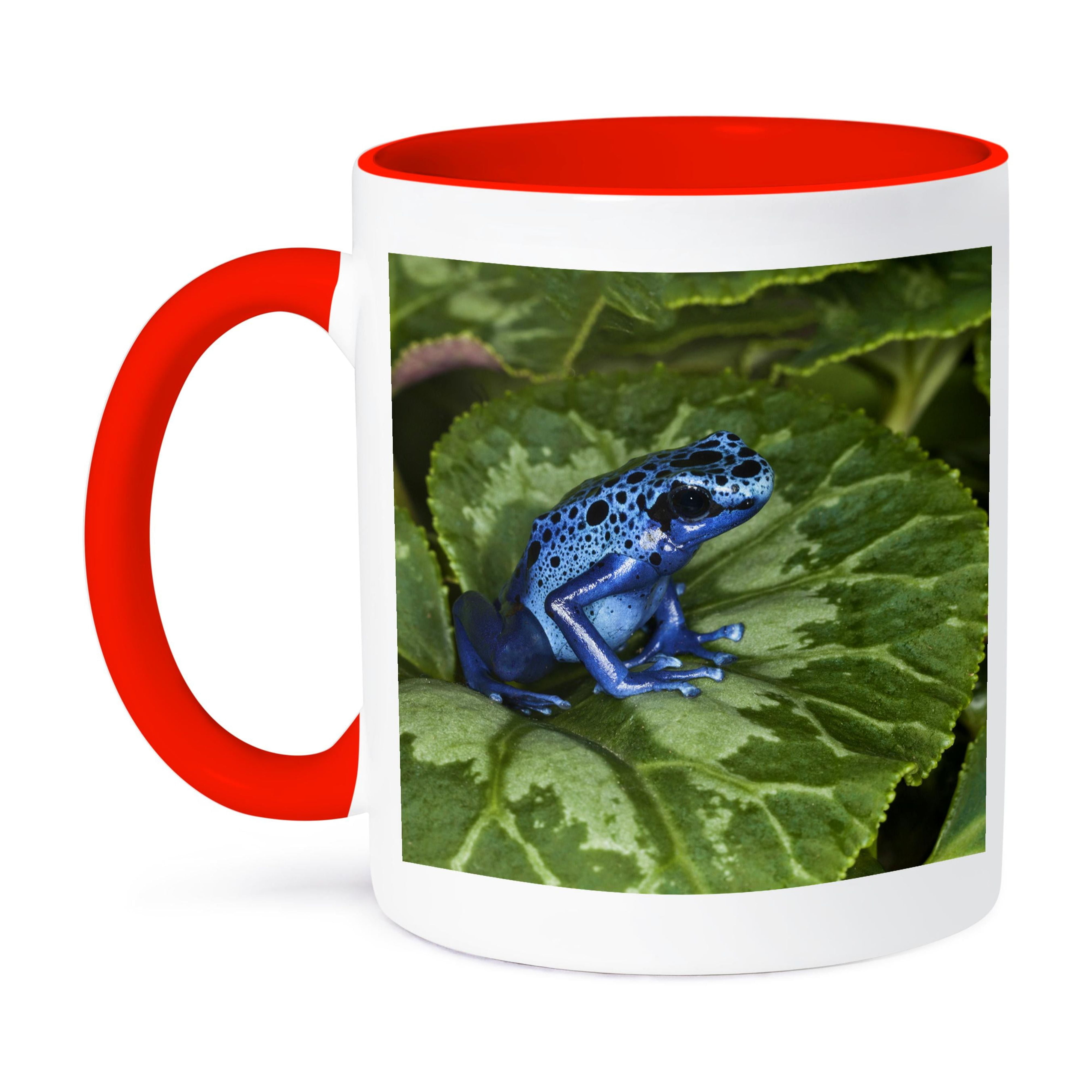 Blue Poison Dart Frog, Surinam - Sa18 Aje0002 - Adam Jones, 15oz Two ...