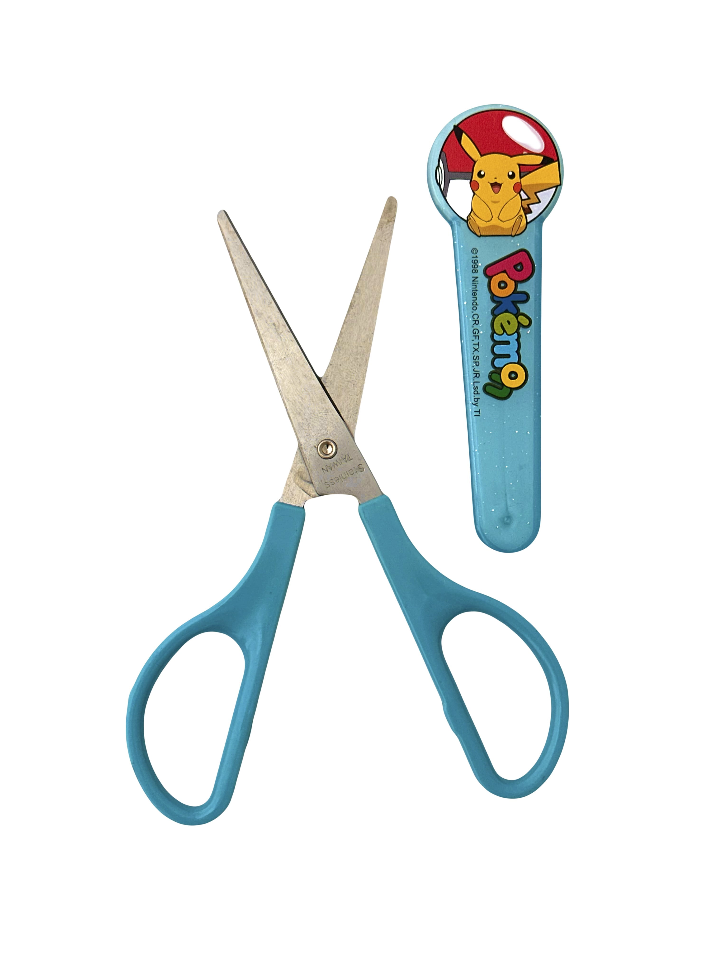 Blue Pokemon's Pikachu Scissors w/ Safe Blade Sleeve - Walmart.com