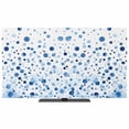 Blue Polka Dot TV Dust Cover,Stretchable TV Screen Desktop Computer ...