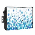 Blue Polka Dots Outdoor TV Cover Watercolor Abstract Art Gradients ...