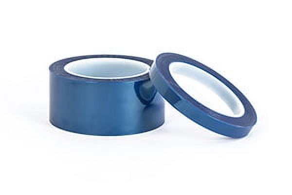 Blue Poly Tape - 1 Roll, 72 yds (65.8 m) of Polyester High-Temperature ...