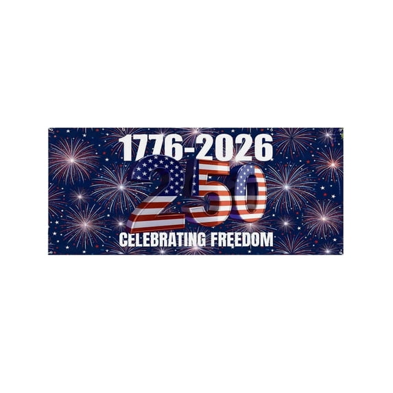 Blue Polyester Garage Banner 480cm, Weatherproof, Lightweight 532g ...