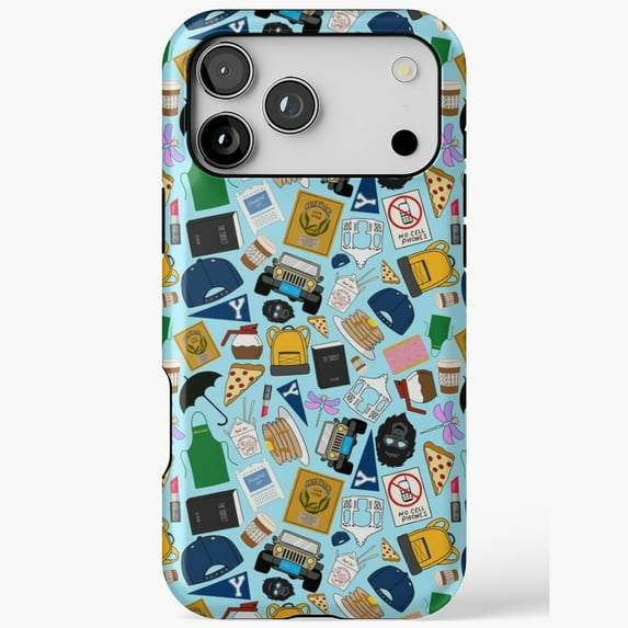 Blue Pop Culture Icon Fan Case for iPhone 11 12 13 14 15 16 17 Pro Max ...