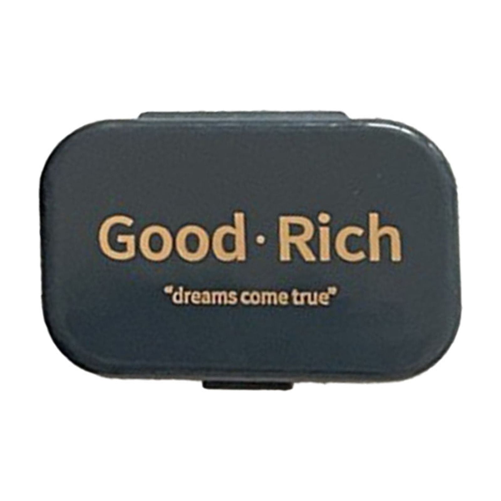 Blue Portable Compact Contact Lens Storage Case With Integrated ...