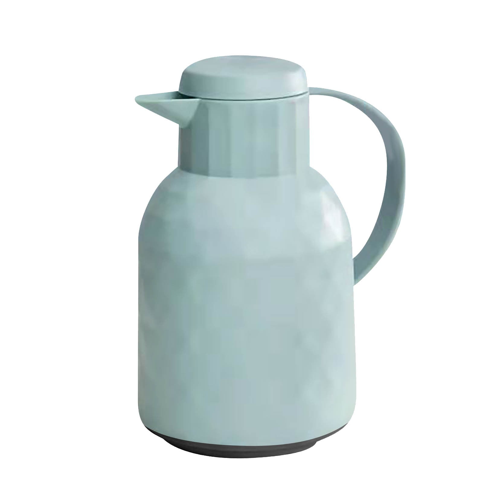 Blue Portable Glass Insulated Kettle For Home Office With Large ...