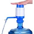 Blue Portable Manual Water Pump for 5 Gallon Bottle, Water Jug ...