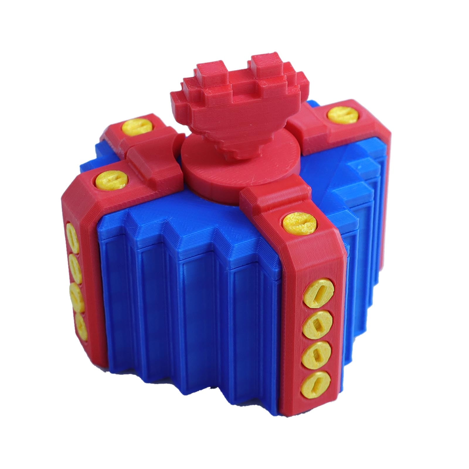 Blue Prank Toy Box With Clever Items For Legendary Gifting And Laugh ...