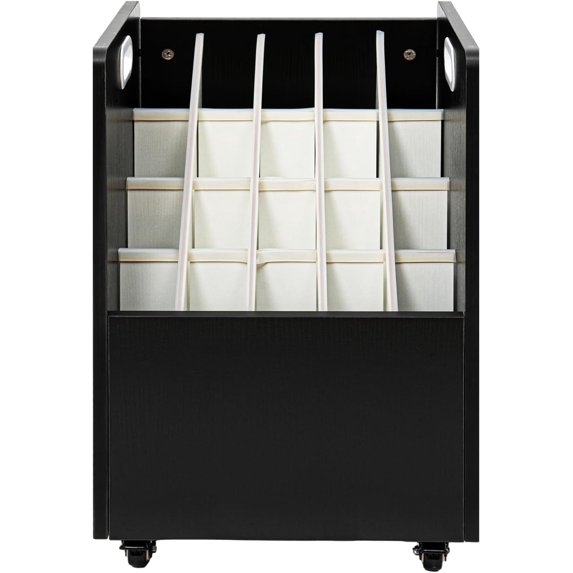 Blue Print Storage Organizer, 20-slot Roll File Organizer, Movable File ...