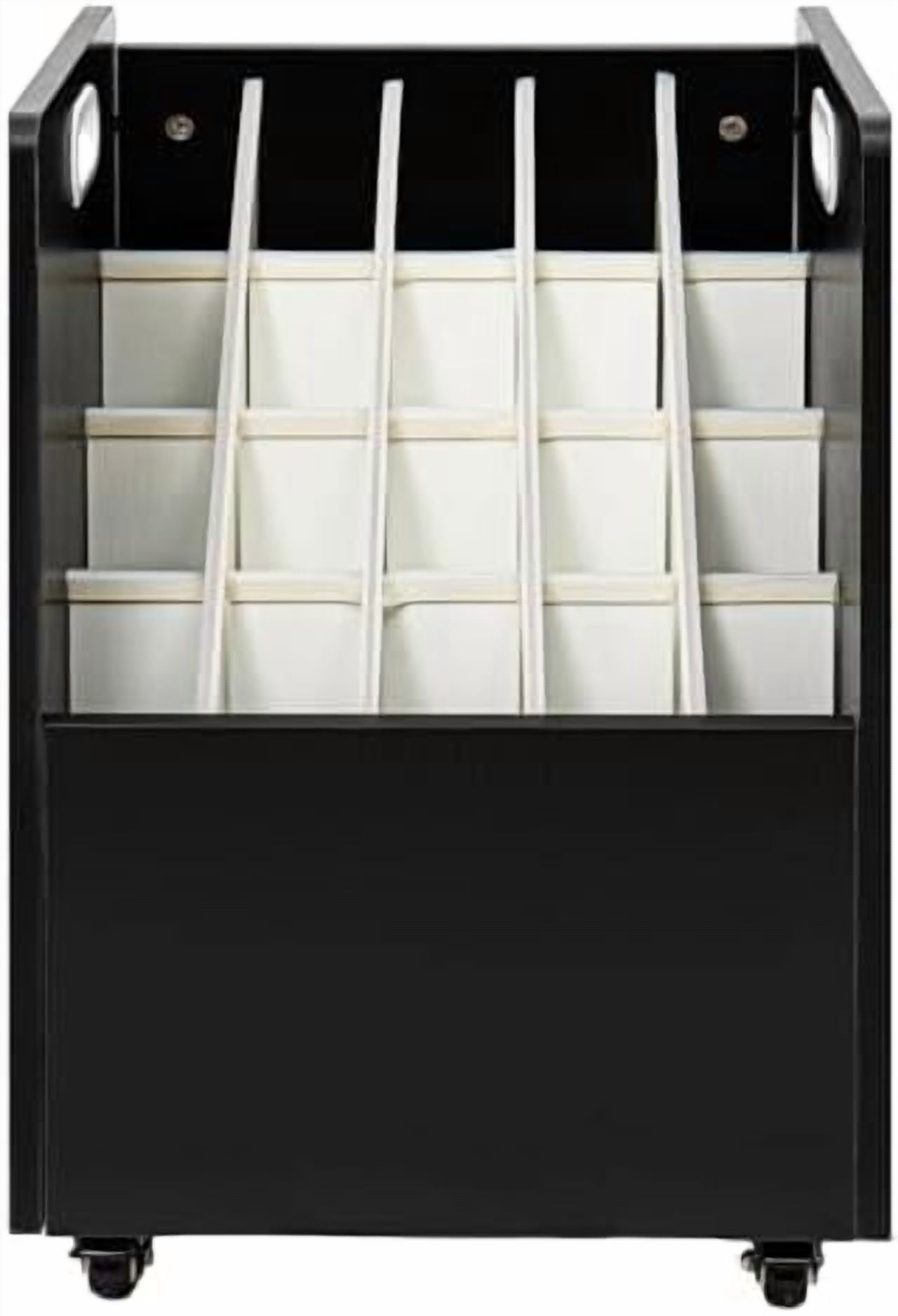 Blue Print Storage Organizer, 20-slot Roll File Organizer, Movable File ...