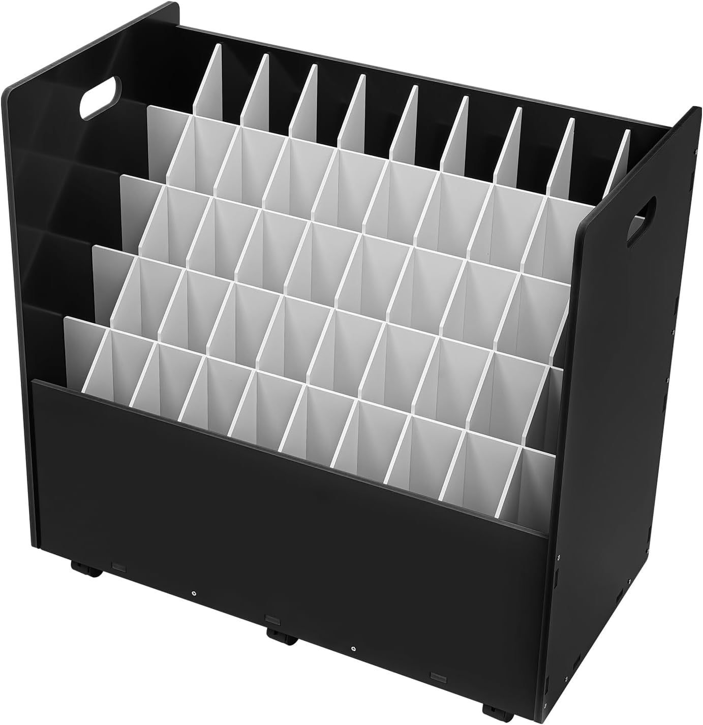 Blue Print Storage Organizer - Mobile Roll File Cart, Construction Plan ...