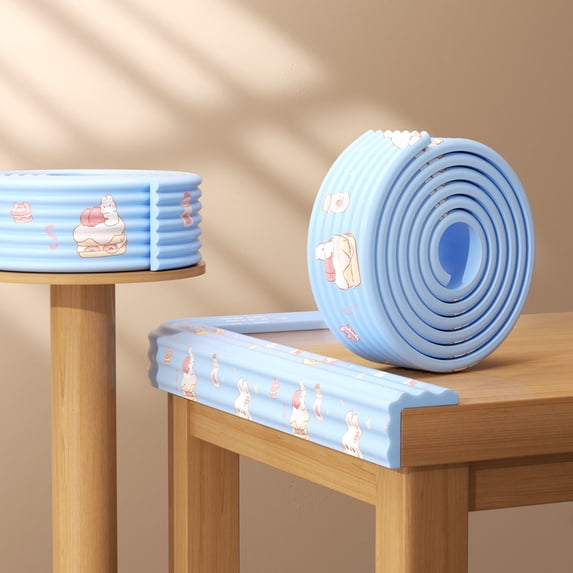 Blue Printing Series Self-Adhesive Cartoon Anti-Collision Edging for ...