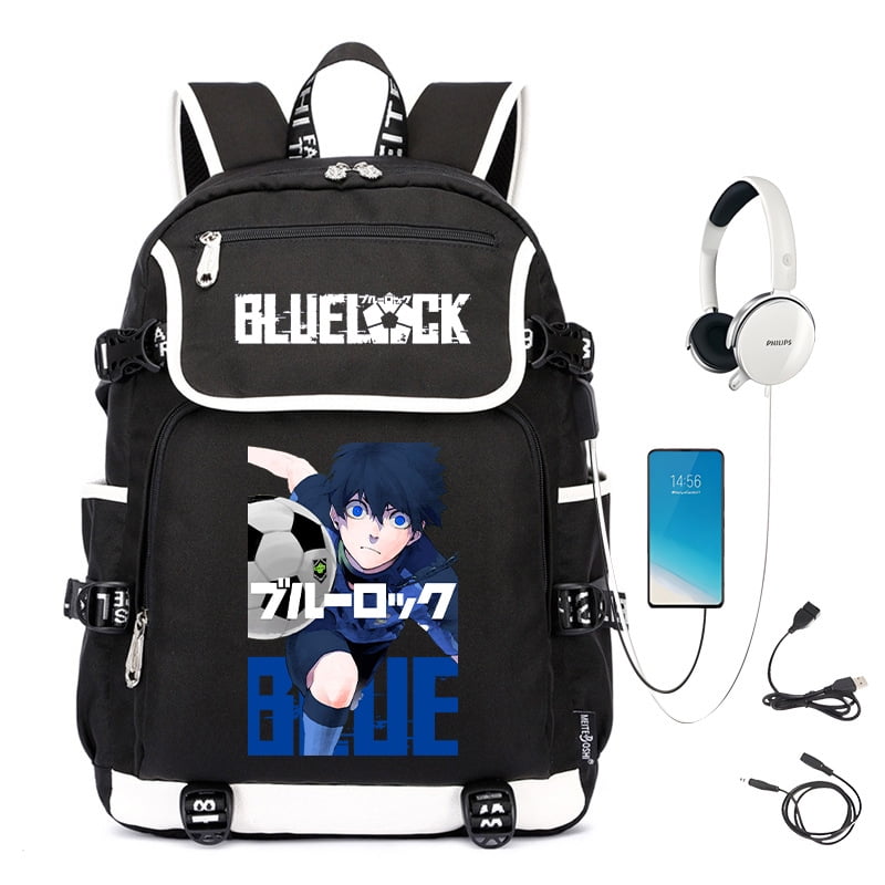 Blue Prison Blue Lock Merchandise Anime Backpack Large Capacity with ...