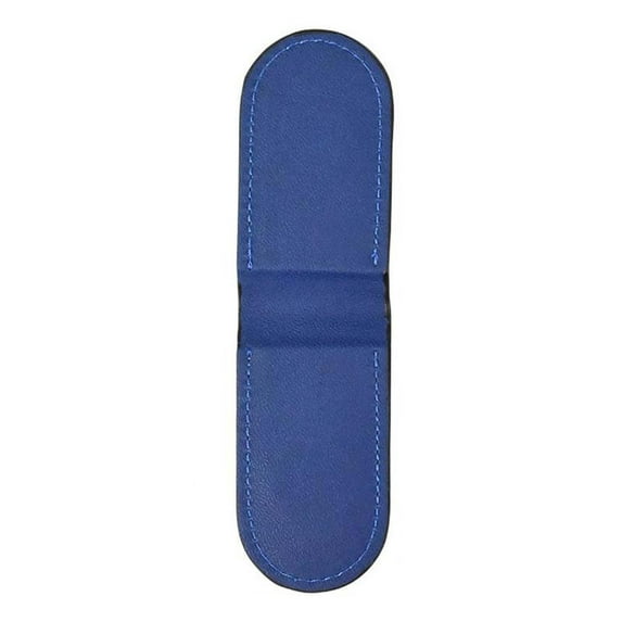 Blue Pu Leather Money Clip, Compact 7.5X4Cm, With Card Slot, Slim ...