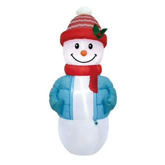 Inflatable Snowmen Outdoor Decor for Festive Holiday Displays