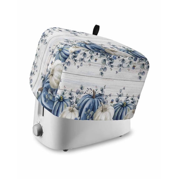 Blue Pumpkins Fall Toaster Cover 4 Slice, Large Kitchen Appliance ...