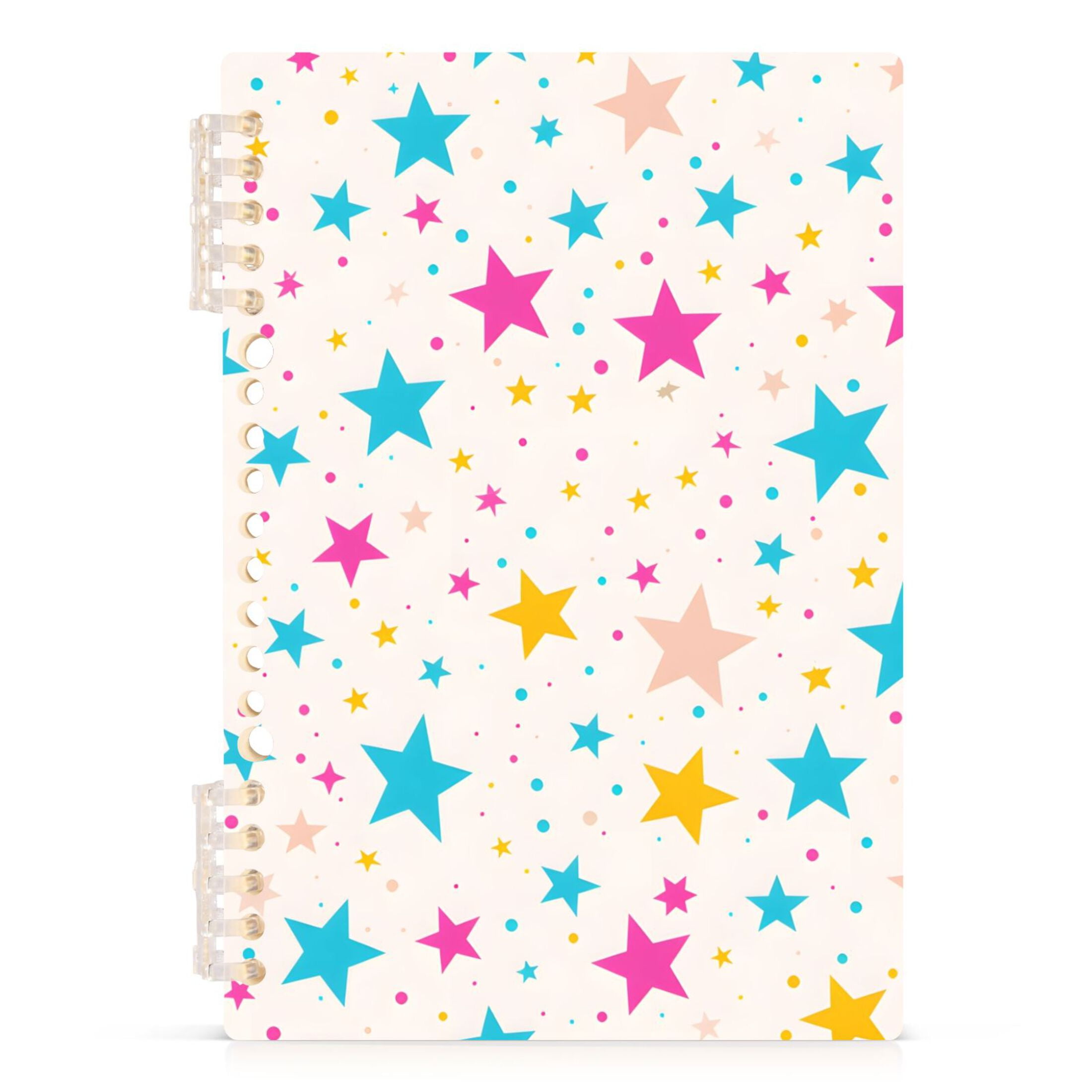Blue Purple Yellow Star Notebooks 1-subject Journal 60 Sheets A5 ...