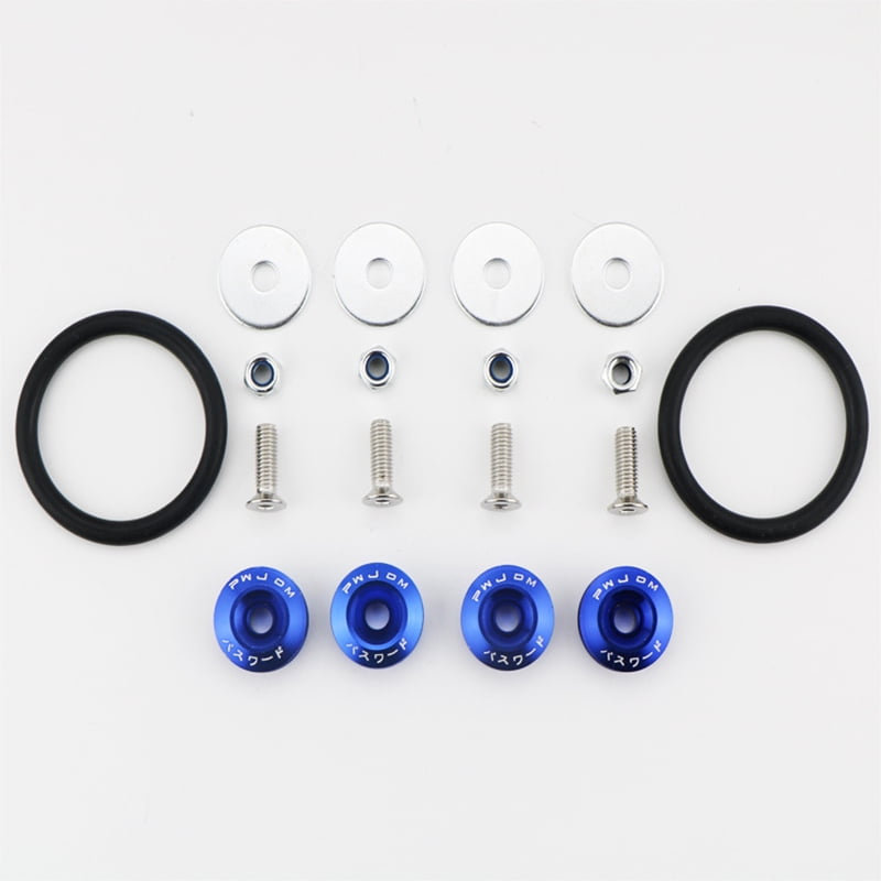 Blue-Quick Fasteners for Car Front and Rear Bumper, Reinforced ...