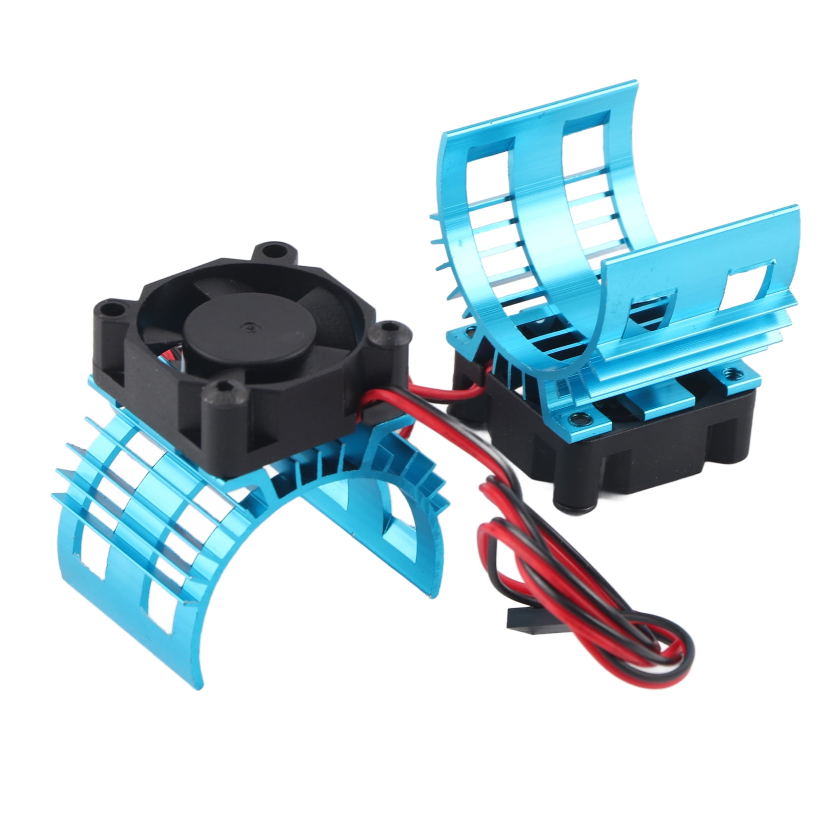 Blue RC Car Brushless Motor Cooling Fan 3650 with Heatsink and 540 ...