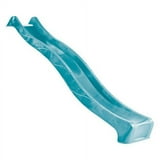 Blue Rabbit Play Outdoor Wavy Kids Slide, 10 Feet, Turquoise - Walmart.com