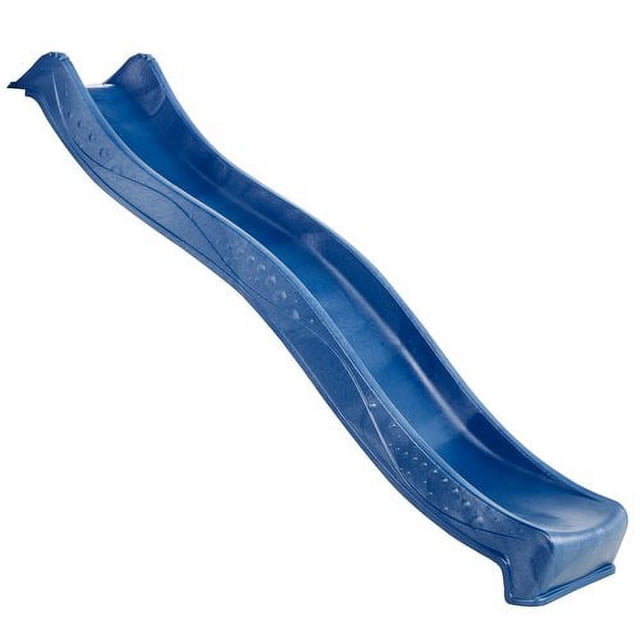 Blue Rabbit Play Outdoor Wavy Kids Slide, 8 Feet, Blue - Walmart.com