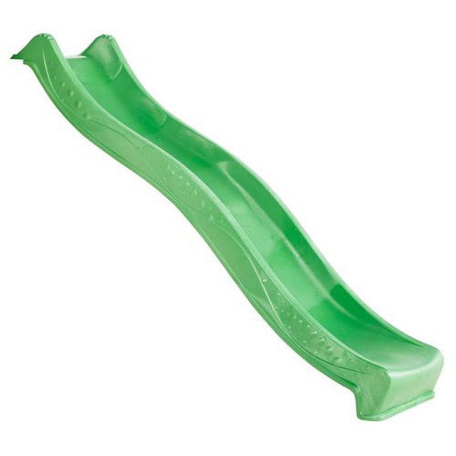 Blue Rabbit Play Outdoor Wavy Kids Slide, 8 Feet, Lime Green - Walmart.com