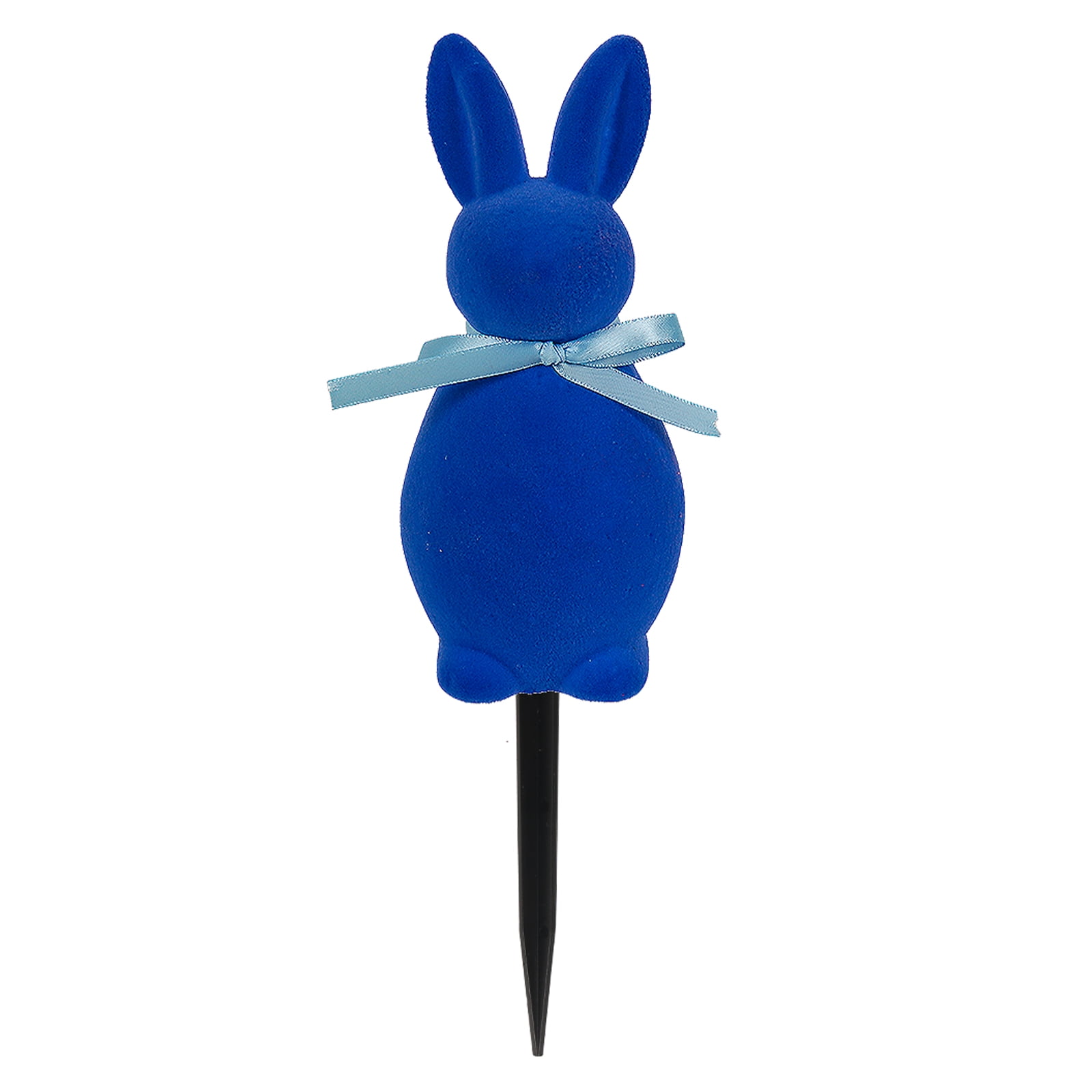 Blue Rabbit Shaped Easter Garden Stakes – Whimsical Spring Decor for ...