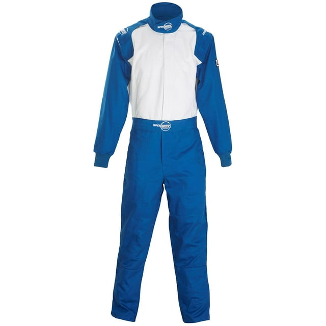 Blue Racing Suit-One Piece-Single Layer, Large - Walmart.com