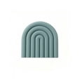 Blue Rainbow Silicone Trivet Mat - Heat-Resistant, Non-Slip Insulation ...
