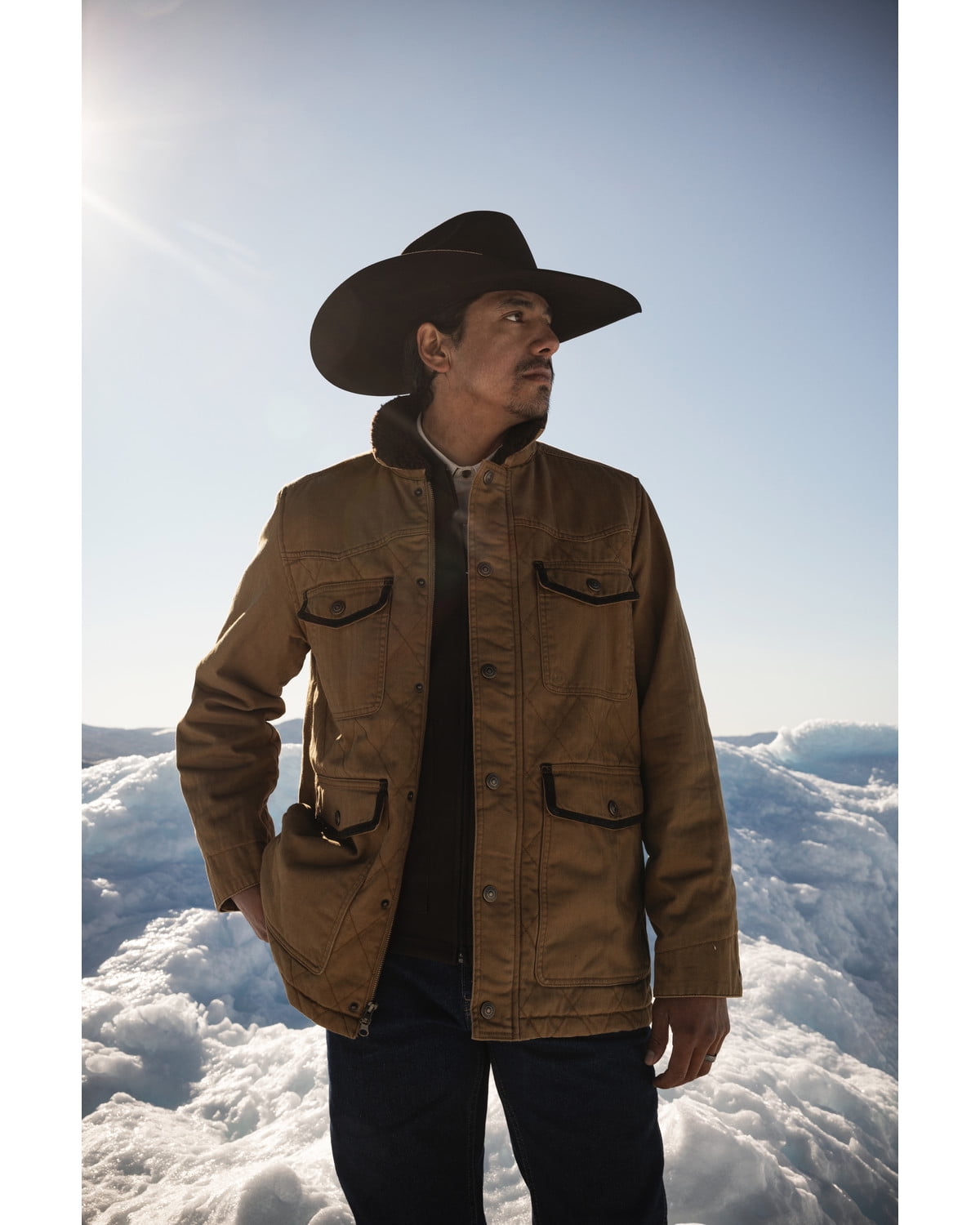 Blue Ranchwear Men's Ogden Flannel Lined Quilted Jacket - BRHO24O10-CML ...