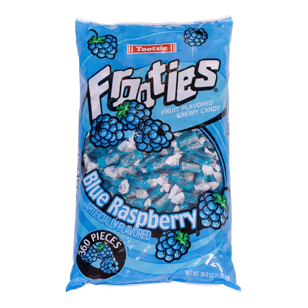Blue Raspberry Frooties Tootsie Rolls - Walmart.com