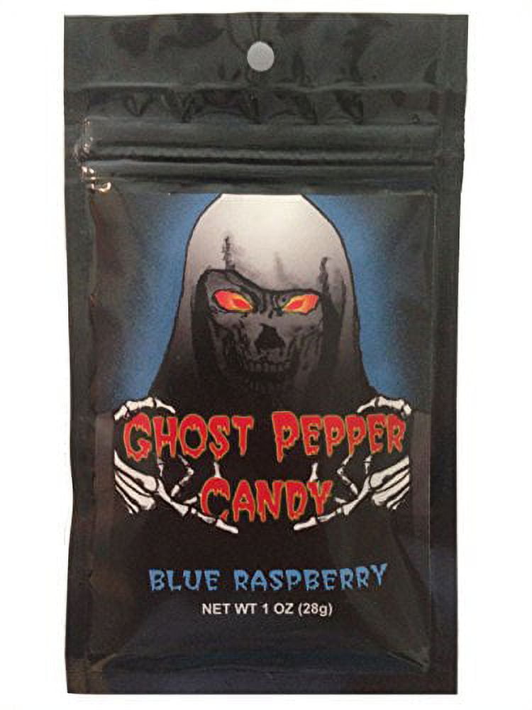 Flamethrower Blue Raspberry Ghost Pepper Hard Candy - Walmart.com