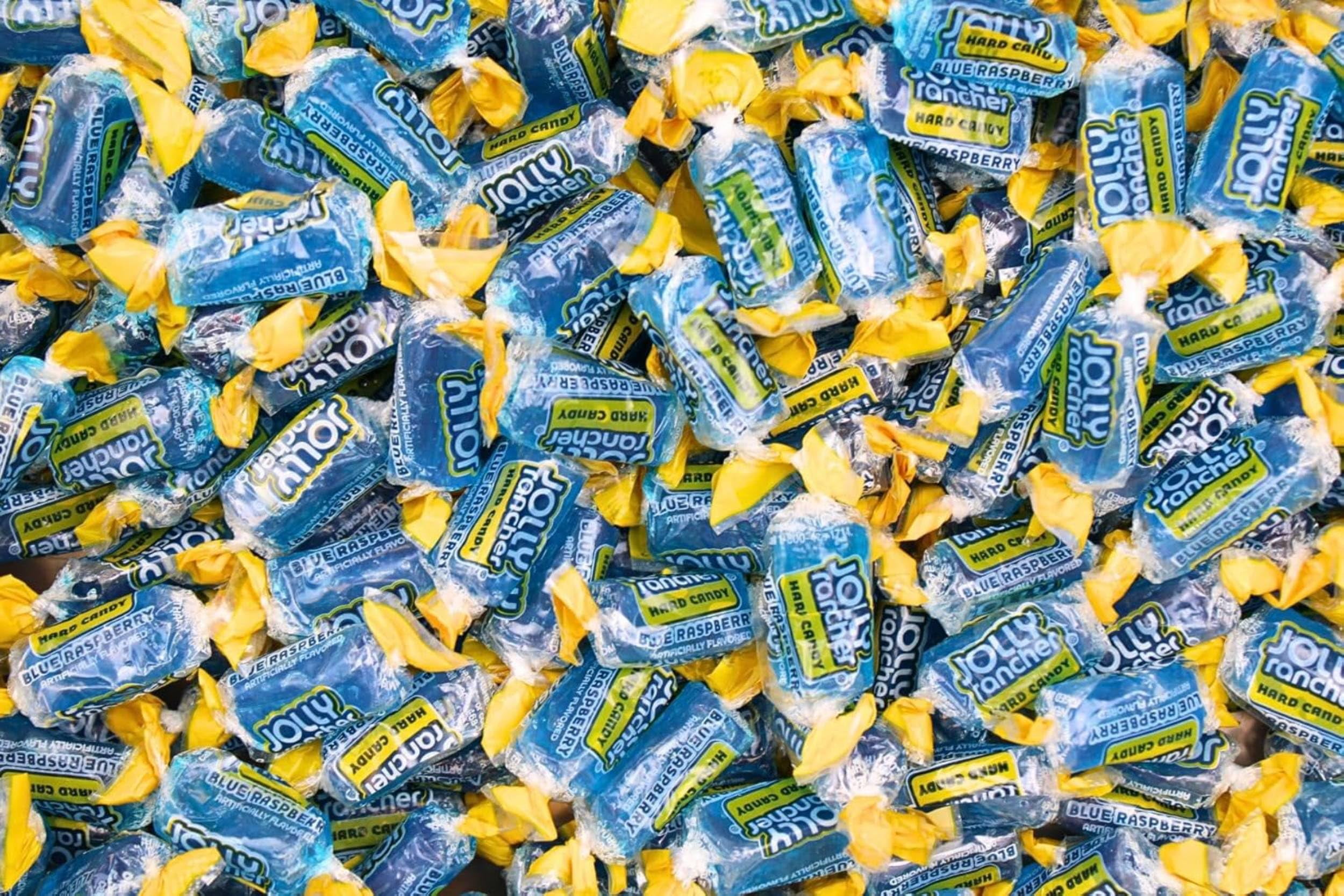 Blue Raspberry Jolly Ranchers SAF21 Hard Candy Bulk - All Blue Jolly ...