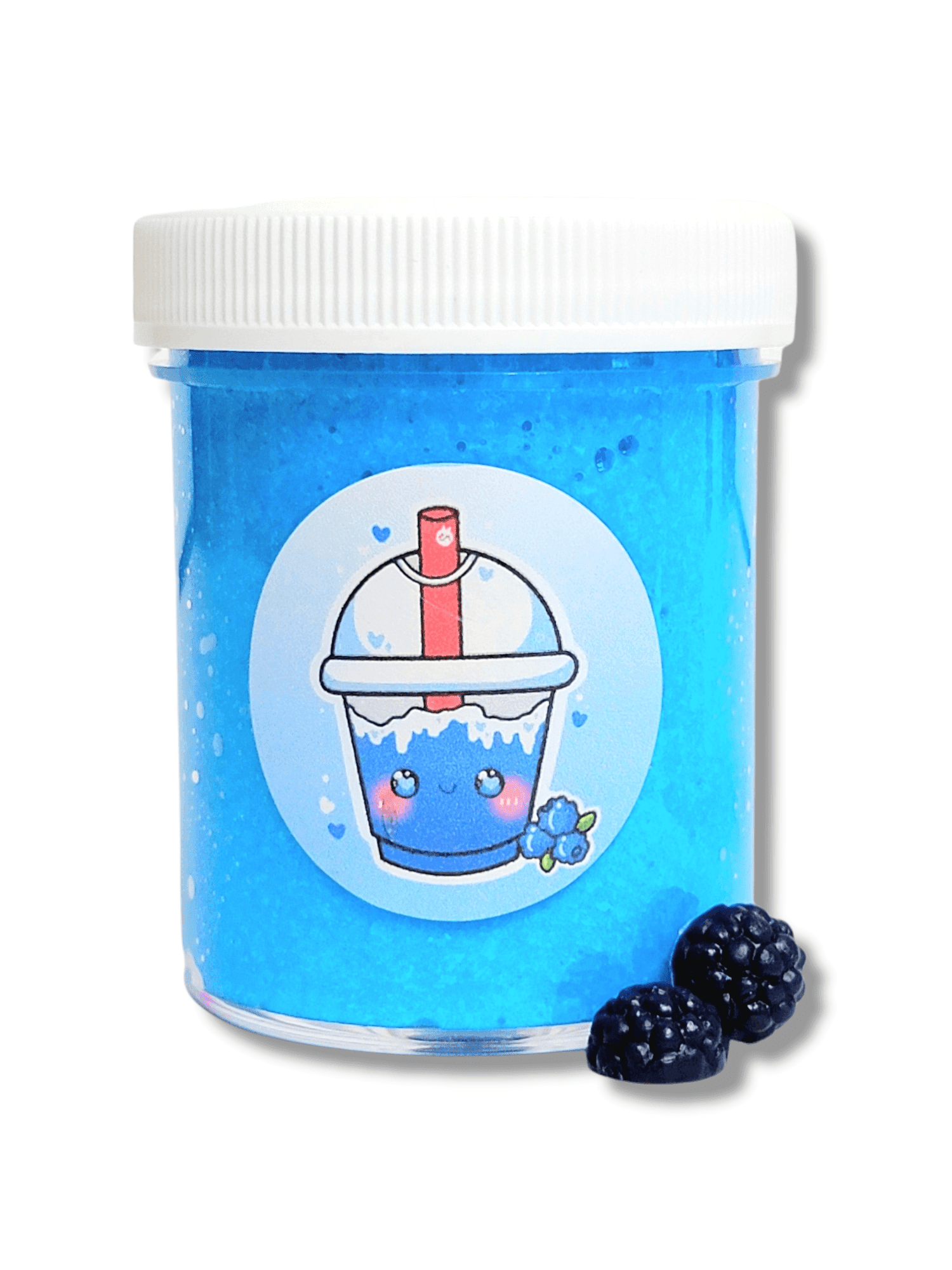 Blue Raspberry Slushy Handmade Slime - Walmart.com