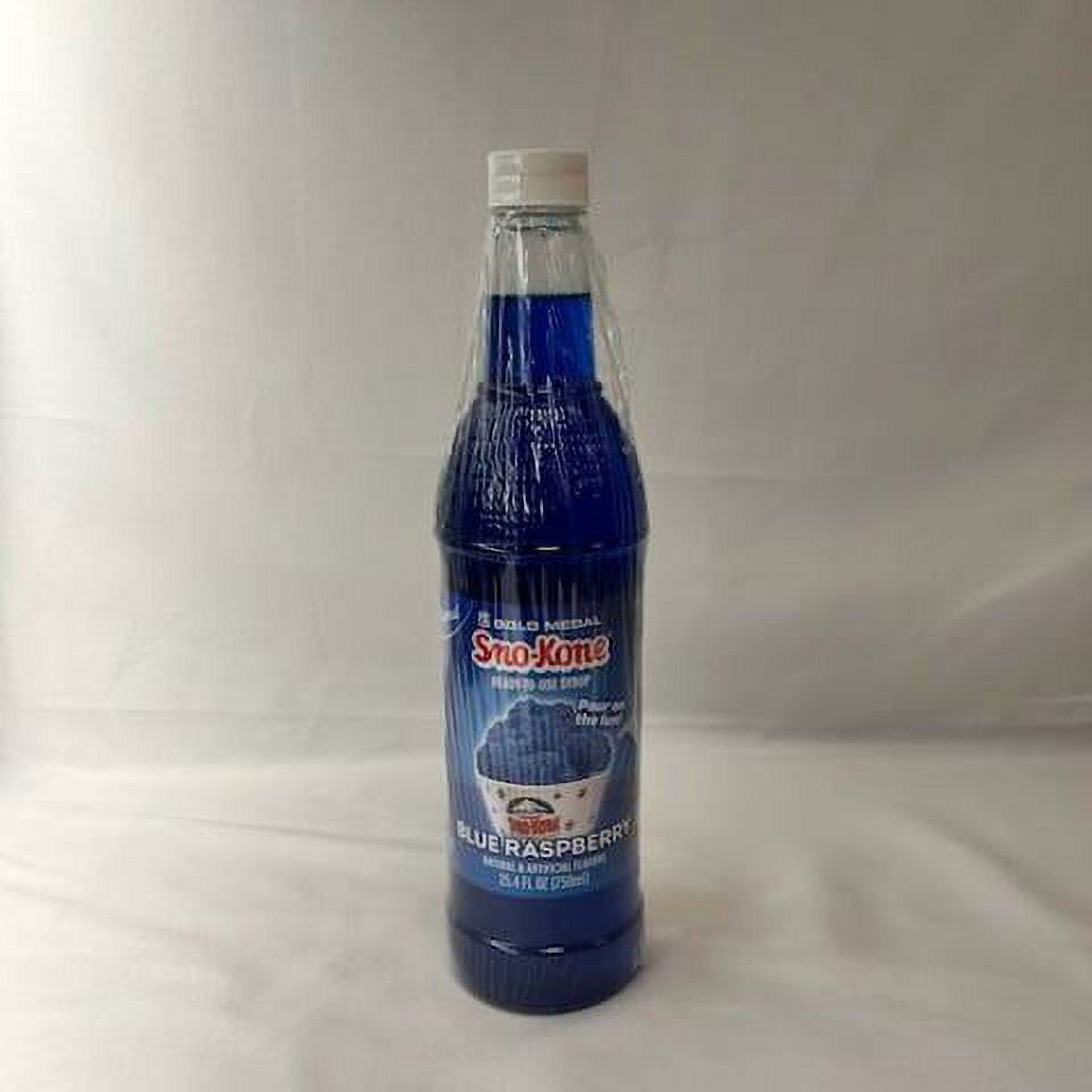 Blue Raspberry Snow Cone Syrup (25 oz) - Sno-Treat Snow Cone Syrups for ...