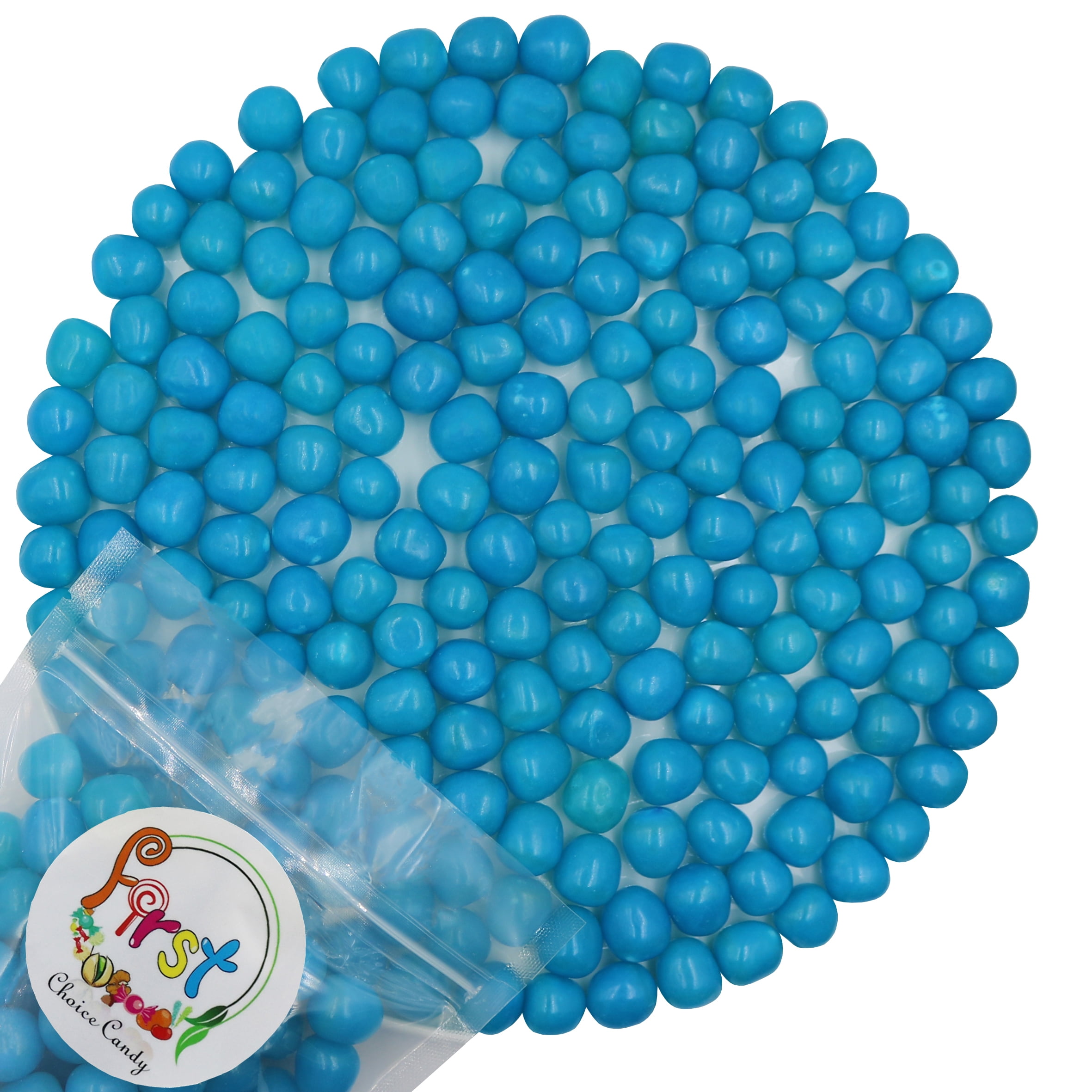 Blue Raspberry Sour Chewy Fruit Balls 2 LB - Walmart.com