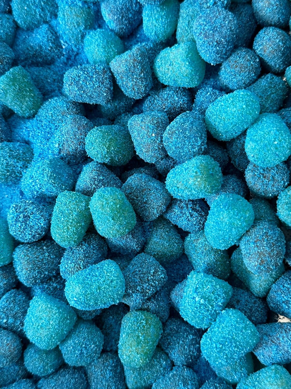 Blue Raspberry Sour Drops Candy | Extremely Sour Chewy Candy | Viral ...