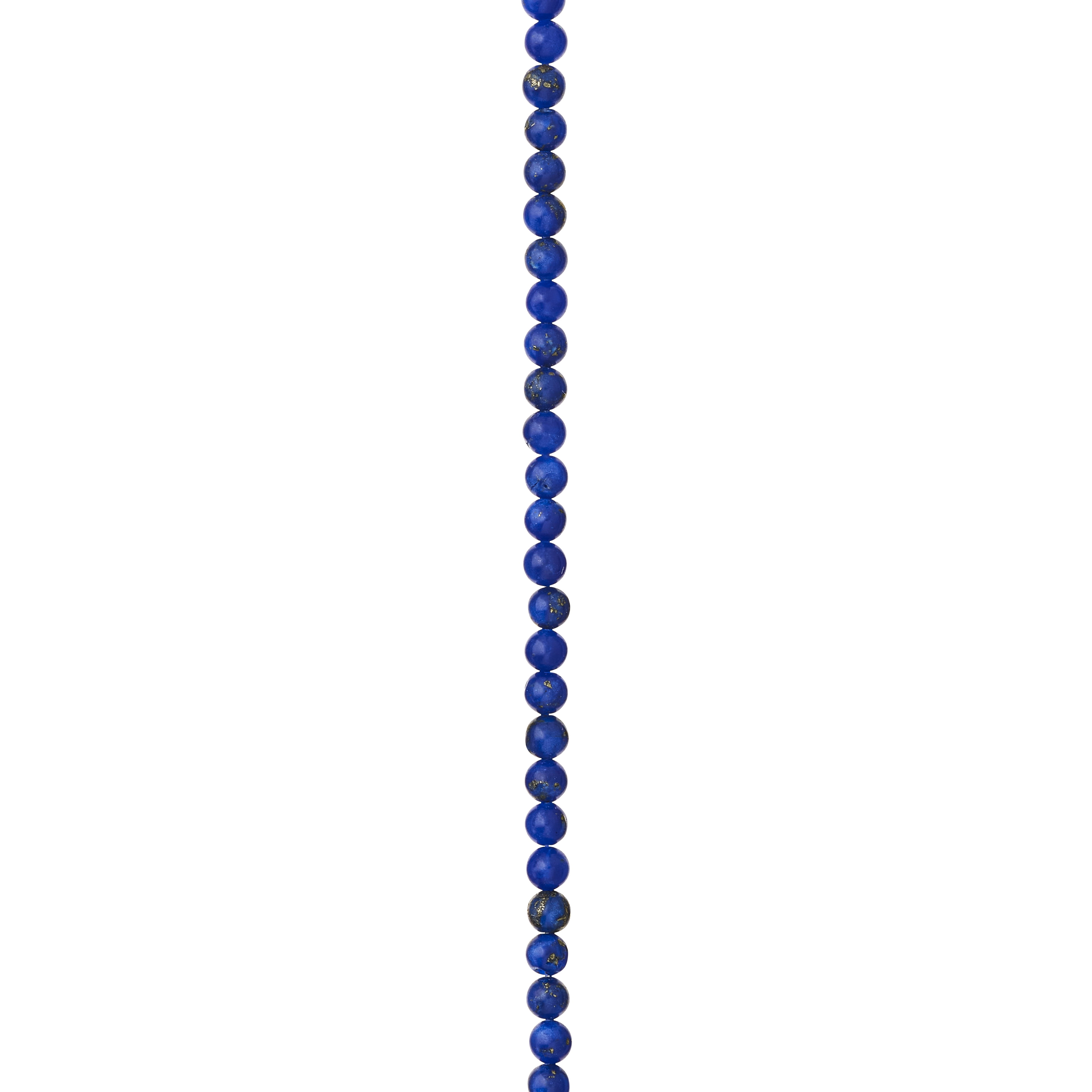 Blue Reconstituted Lapis Round Beads - 4mm by Bead Landing™ - Walmart.com