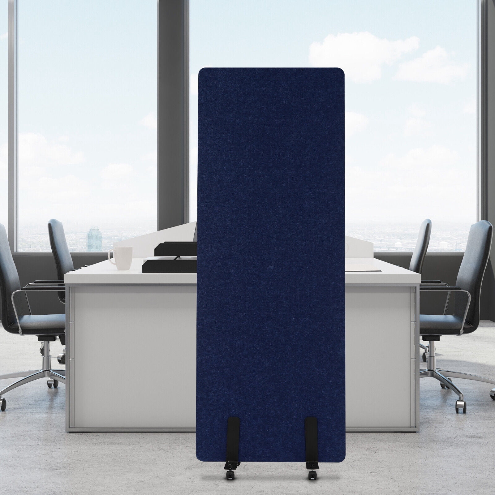 Blue Recycled Pet Anti-Rust Office Partition, Room Partition, Screen ...