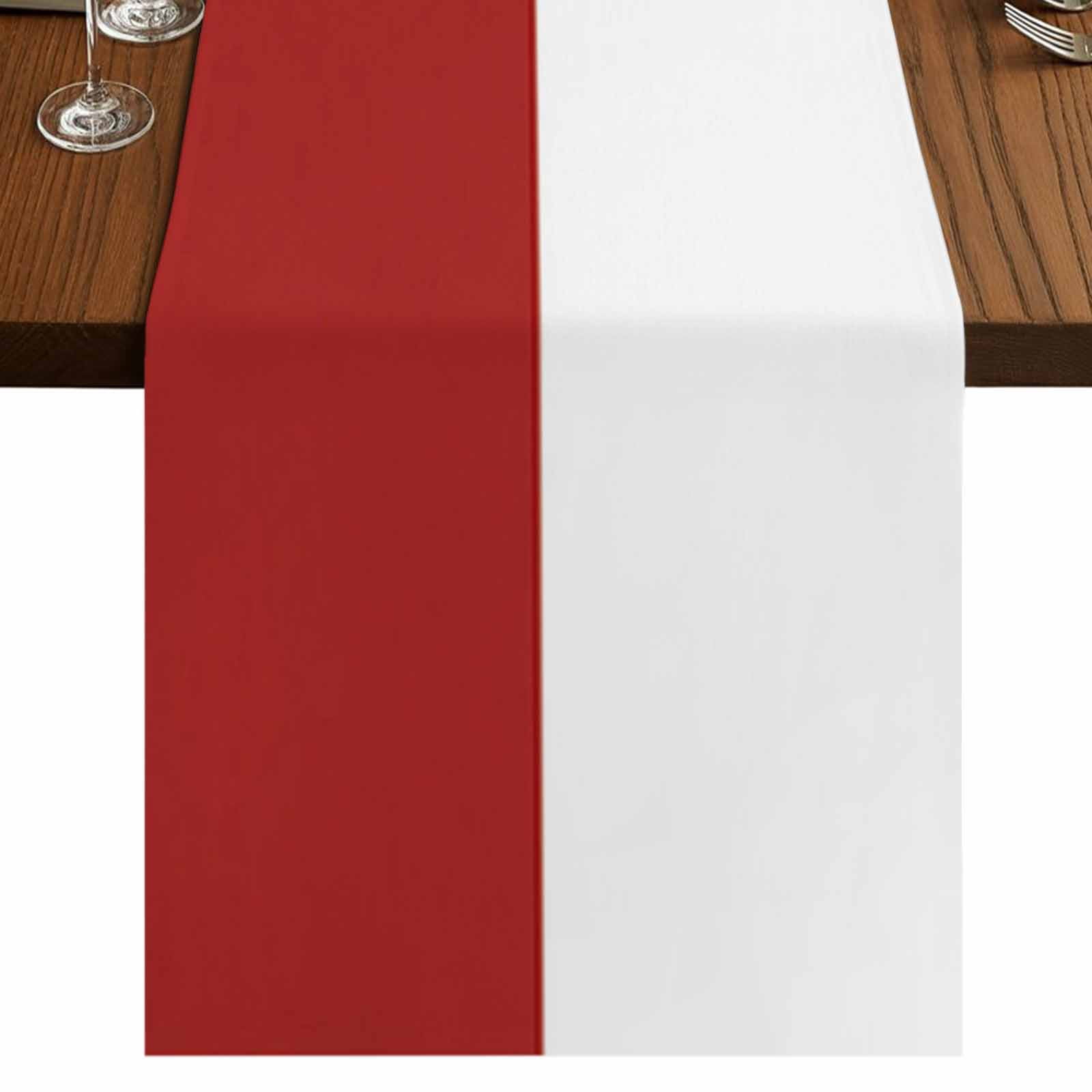 Blue Red White Texas Flag with Star,Short Table Runner 48 Inches Long ...