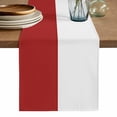 Blue Red White Texas Flag with Star Table Runner, Minimalistic ...