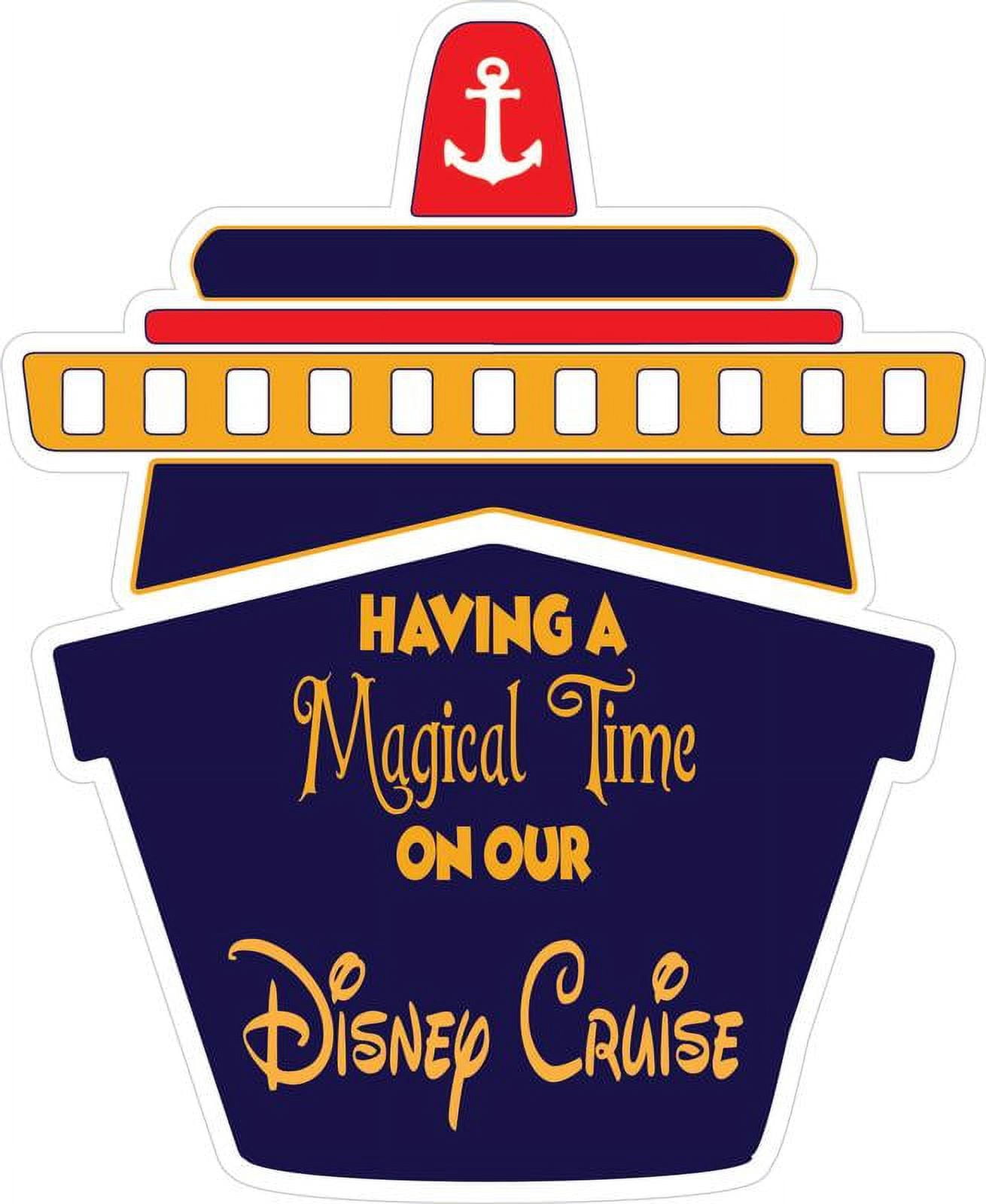 Magical Day Creations Blue Red Yellow Custom Cruise Ship Door Magnet, 9 ...