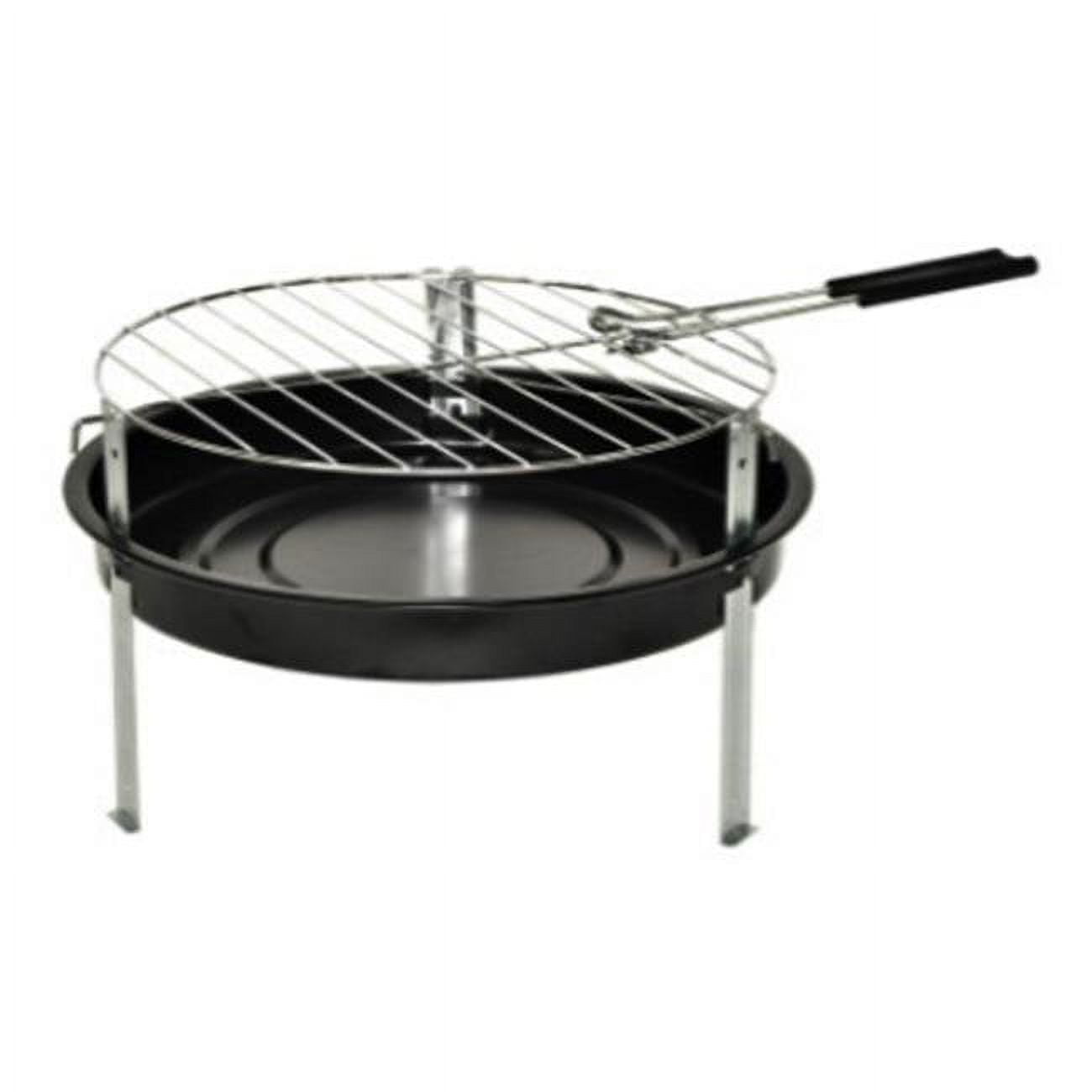 BLUE RHINO GLOBAL SOURCING 12-In. Portable Charcoal Grill + 1.2-Lbs. of ...
